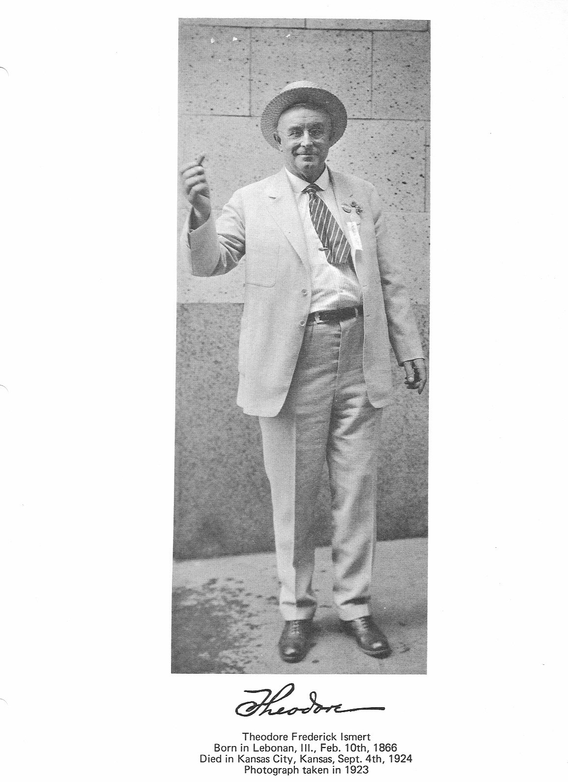 Ismert Family Website – "The Ties That Bind Us"